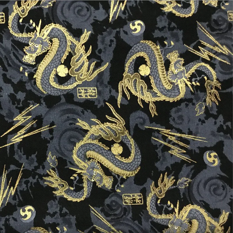 Japanese Dragon Fabric