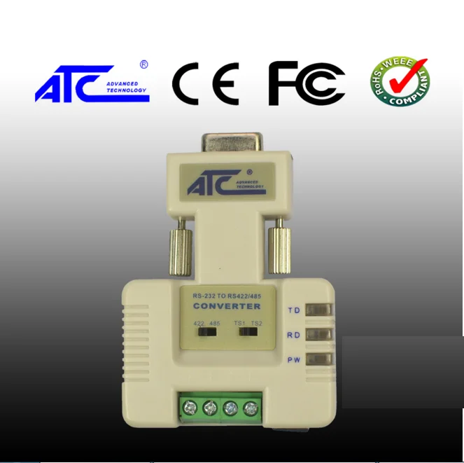 ATC-105N-Convertidor de aislamiento electromagnético industrial, interfaz de 232 a 485, 422 a ...