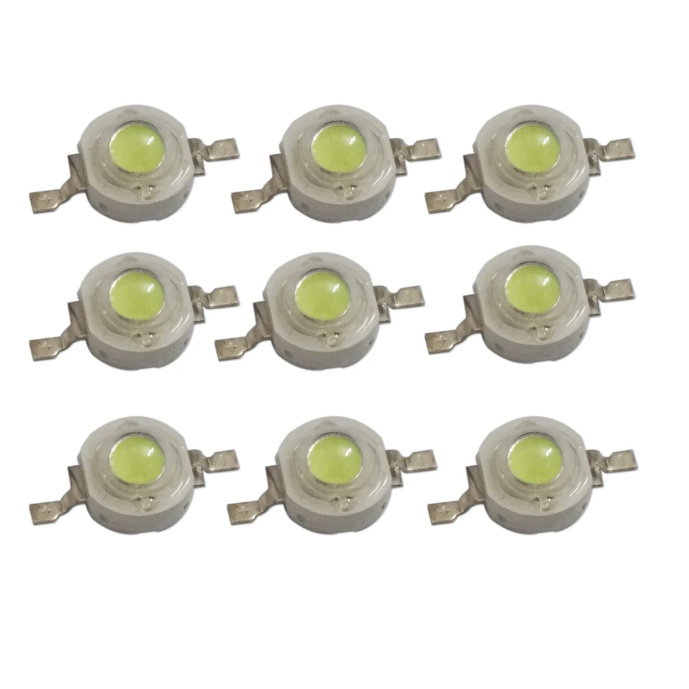 10pcs 3W Cyan Turquoise 495nm 500nm High Power LED Light Bead Lamp Chip ...