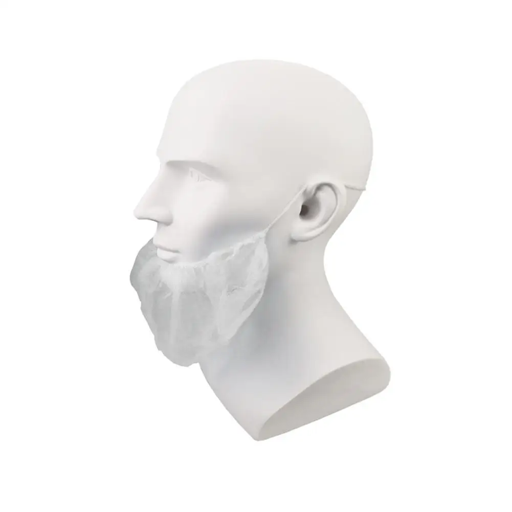 Housse de Protection pour barbe jetable, 100 pièces, sac de moustache ...