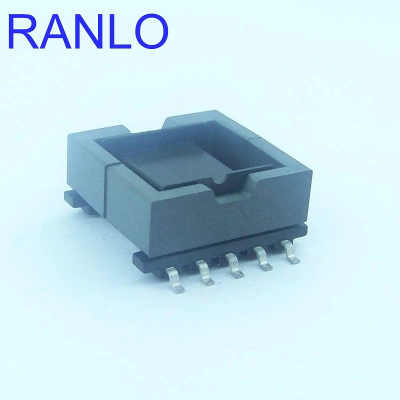 EFD15 SMD 5+5pin transformer bobbin frame + Soft magnetic ferrite core PC40 AL: 780+/ 25% ...