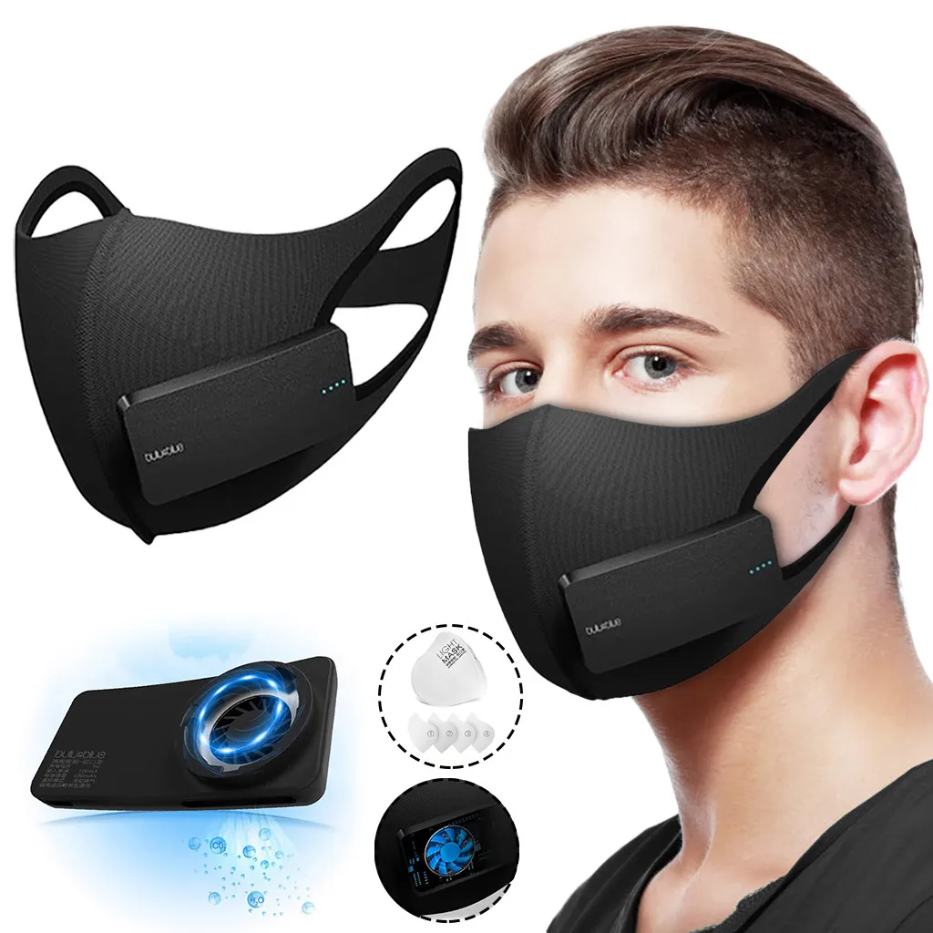 Replaceable Chip For Men And Women Smart Ventilation Electric Mask ...