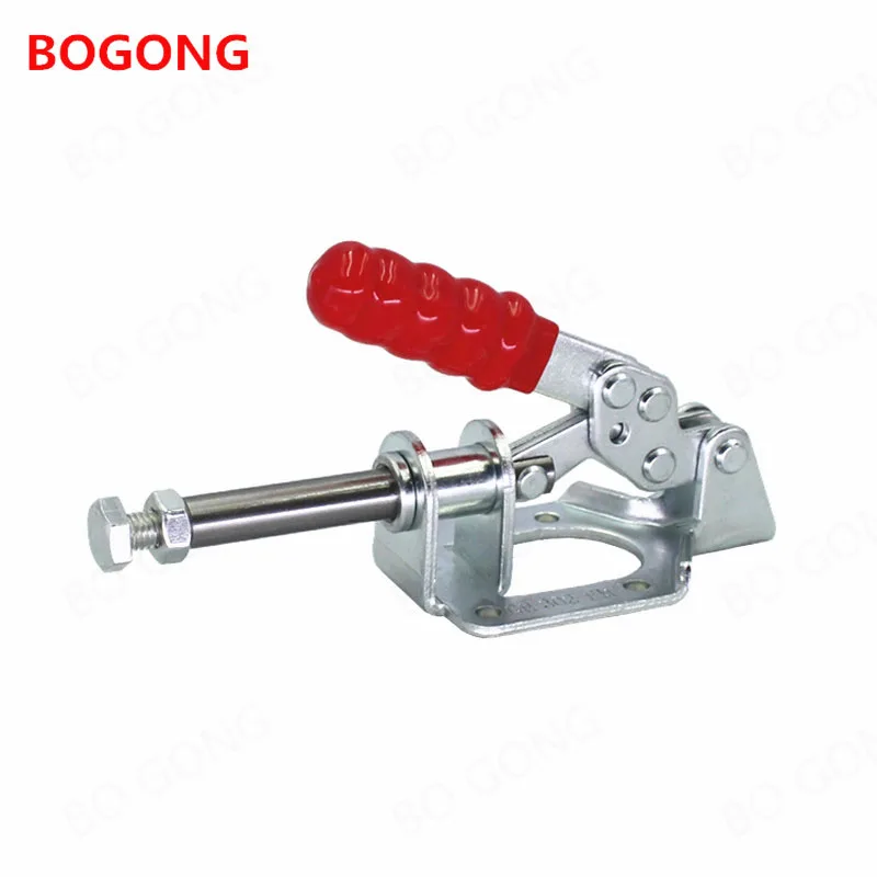 GH-302-FM Toggle Clamp Quick Release Push Pull Action Vertical/Horizontal Type Clamps Hand Tool ...