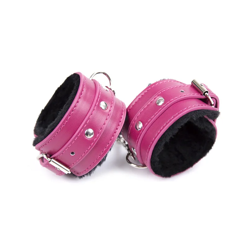 Menottes-Rouge - Jouets sexuels érotiques pour adultes, menottes en ...