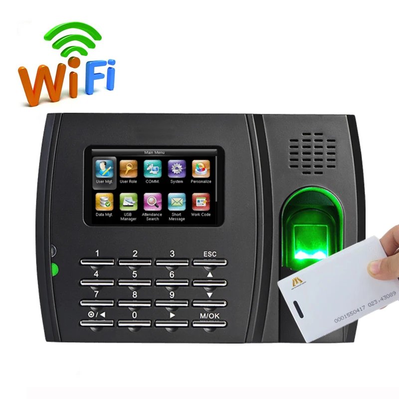 ZK U8 Fingerprint Identification Terminal Safety Protection Intelligent ...