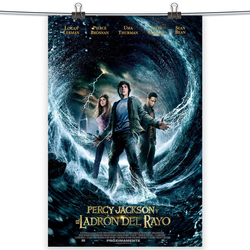 Percy Jackson Lightning Thief Movie Poster
