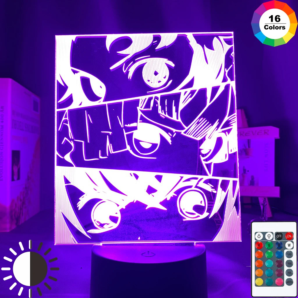 Anime Demon Slayer Led Light | Kimetsu Yaiba Night Lights | Demon ...