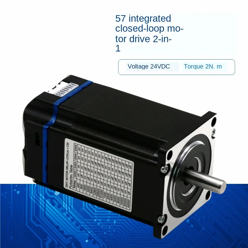 57 Integrated Closed-loop Stepper Motor Driver Encoder Hybrid Servo ...