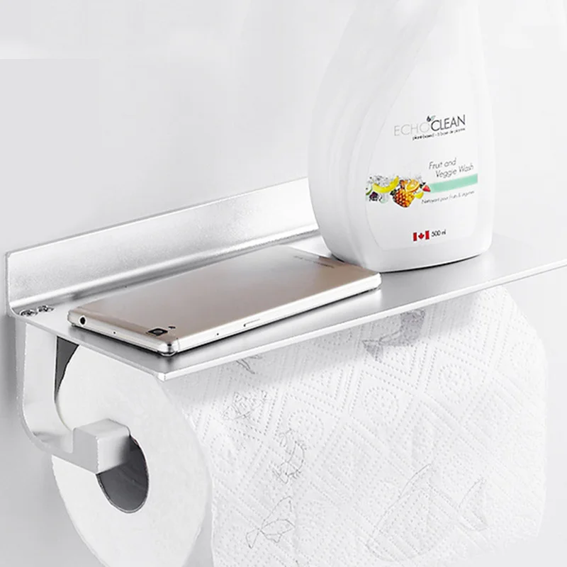 Top Grade Paper Towel Holder Rail for Non-perforated Toilet Roll Holder ...