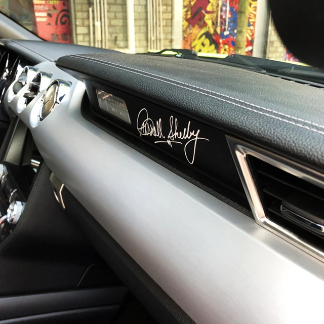 Carroll Shelby Signature Decal