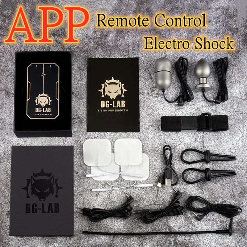 DG LAB Electro Dual Ausgang Host,APP Control Elektrische Schock DIY ...
