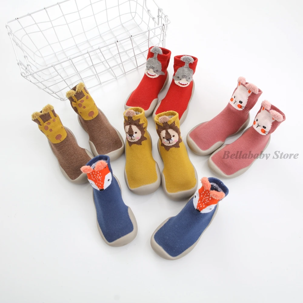 Zapatos de primavera y otoño para niños, calcetines largos para bebés ...