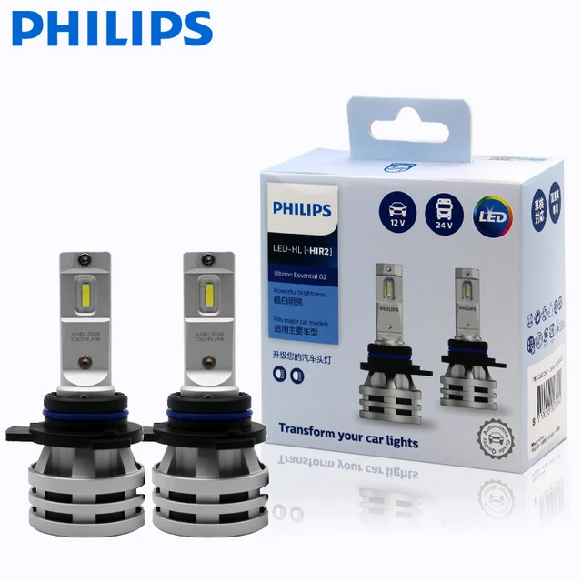 Philips Ultinon Essential G2 LED Headlight Bulb HIR2 9012