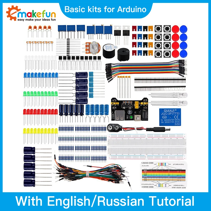 Autres composants électroniques Starter Kit PER Arduino UNO R3 Mega256 Basic Starter Kit ...