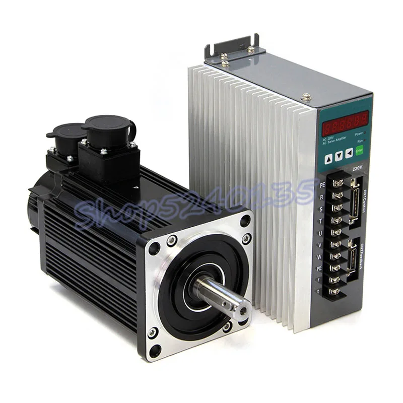 1.2kw servo motor set 1200W 110ST 04030 high speed 3000 rpm 4N.M AC ...