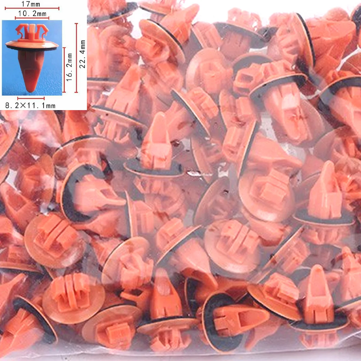 25x-50x-100x-500x-Fender-Flare-Molding-Retainer-Clips-75397-35010-For ...