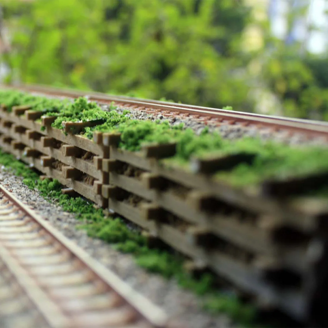 1/87 HO Scale Sand Table Train Model High and Low Display Stand Train ...