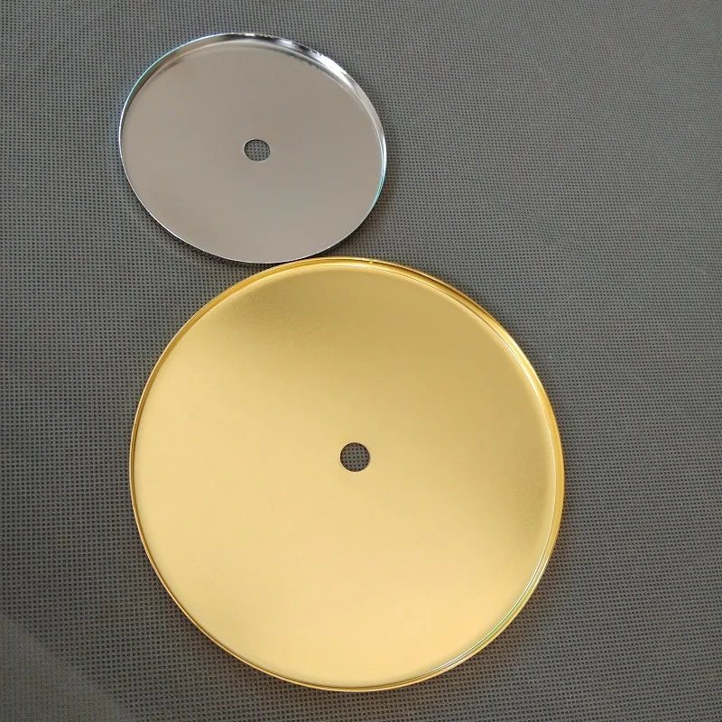 2Pcs/Lot, Dia60mm 250mm Lamp Hub Metal Caps Circular Cover Plated Cap ...