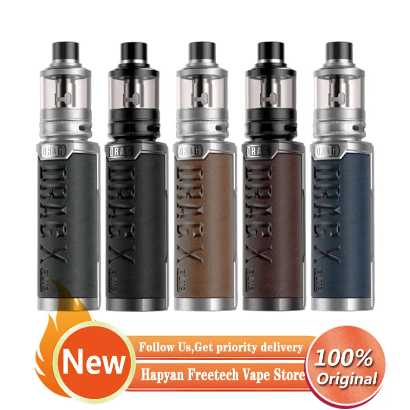 Original Voopoo Drag X Plus Professional 100W Box MOD Kit With TPP 2.0 ...