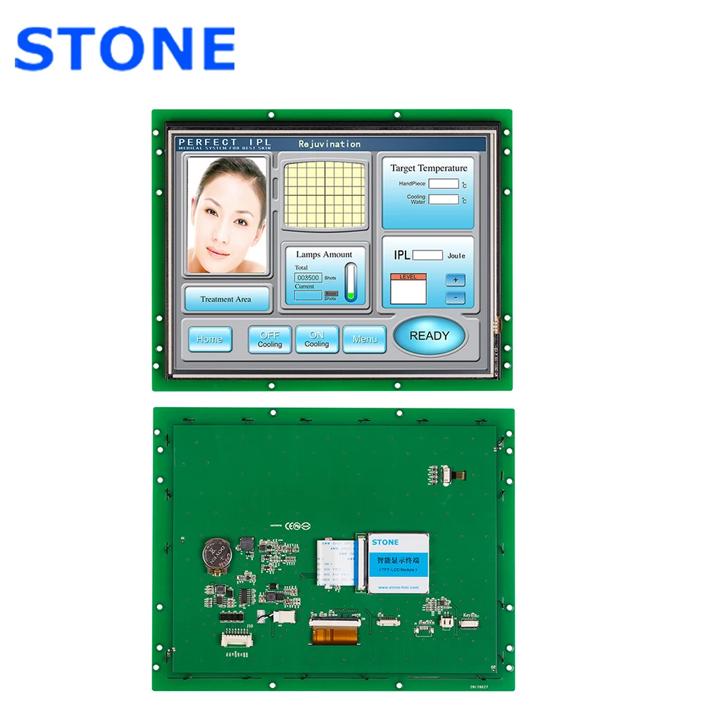 4. módulo tft lcd da cor completa de 3 polegadas hmi com porta do tela ...