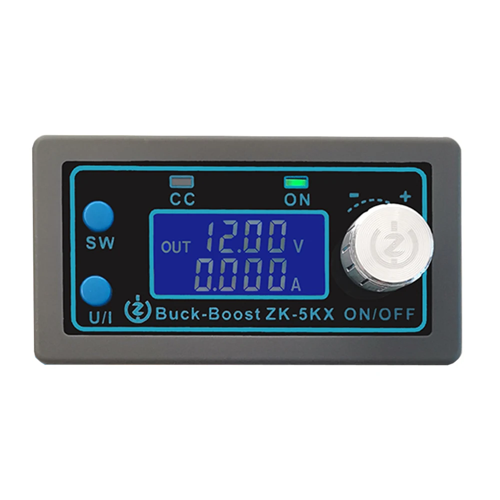 ZK 5KX buck boost converter cc cc cv 0.6 36v 5a 5v 6v 12v 24v 80w fonte ...