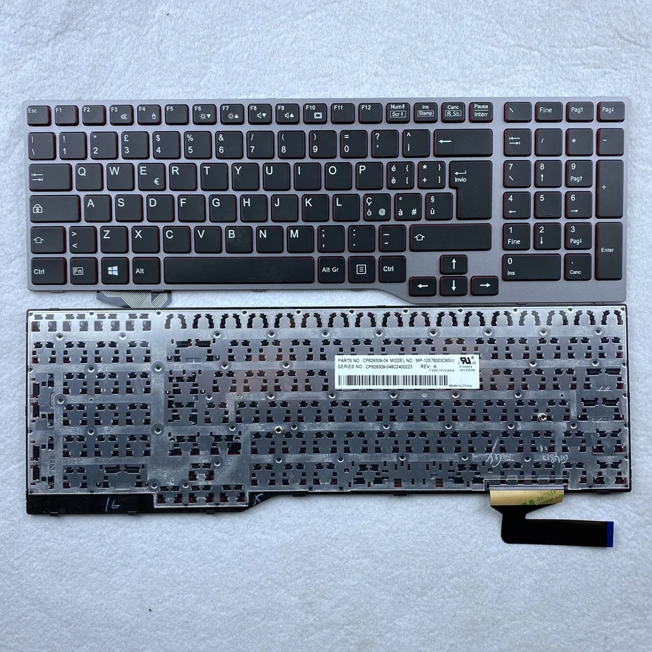 Italian-Laptop-Keyboard-For-Fujistu-CELSIUS-H730-H760-H770-Series-IT ...