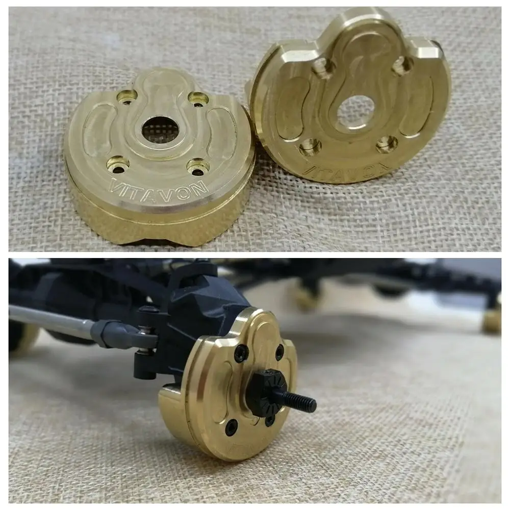 VITAVON CNC brass portal cover counterweight AXI232006 for Axial Capra ...