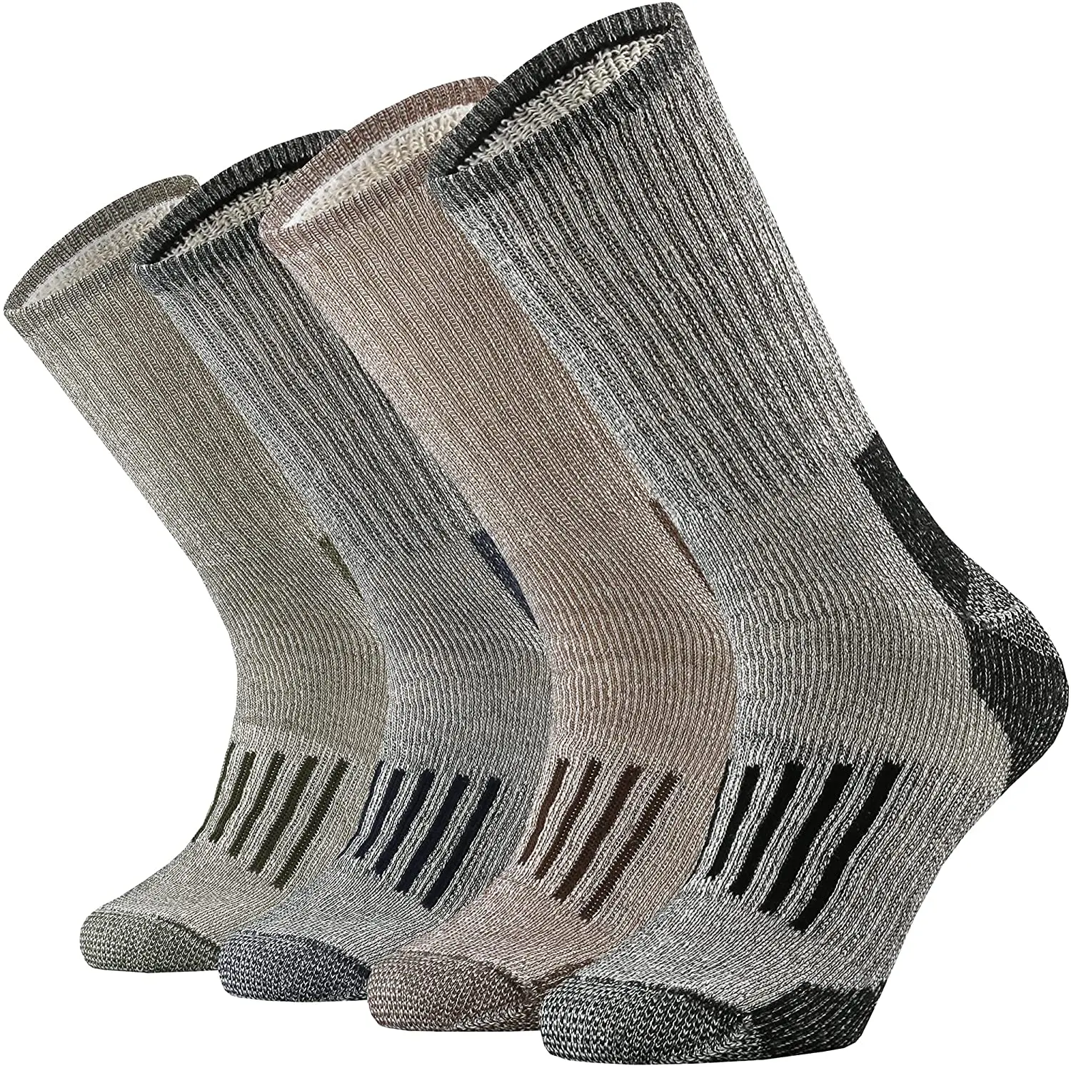 80% Merino Wool Socks Men Merino Socks Hiking Anti Odor Socks Thicken ...