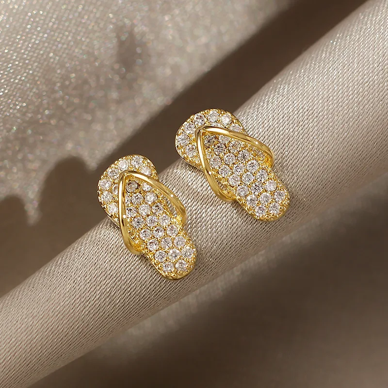 Gold Earrings Simple Designs With Price
