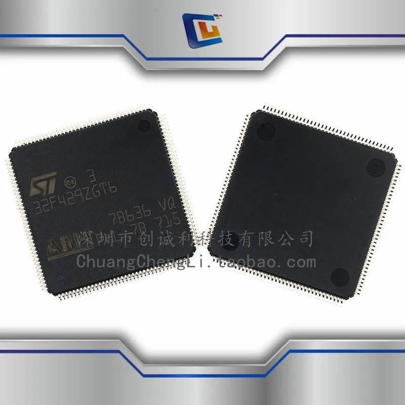 1pcs/lotNew STM32f429zgt6 Original RISC 32 Bit Microcontroller Chip 144 ...