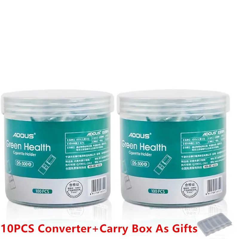 100-600PCS-Disposable-Cigarette-Filters-Tips-Reusable-Clear-Cigarette ...