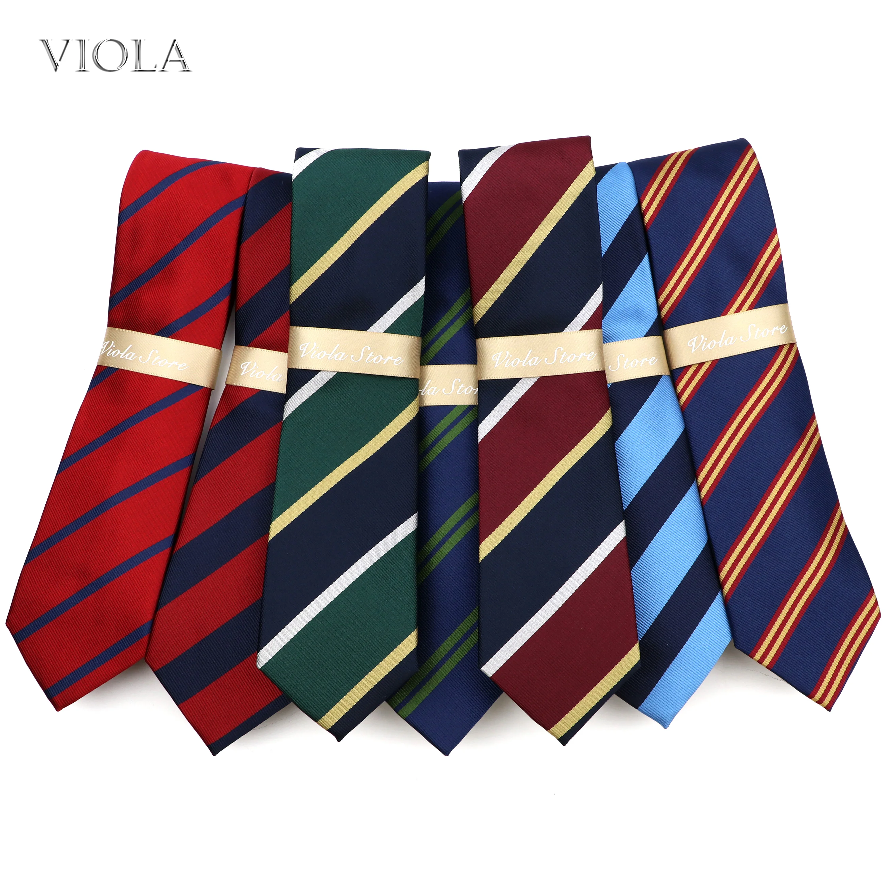 Polyester Striped Ties