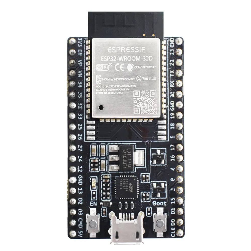 ESP32 DevKitC ESP WROOM 32D ESP32 WROOM 32U płyta rozwojowa WIFI + 블루투스 ...