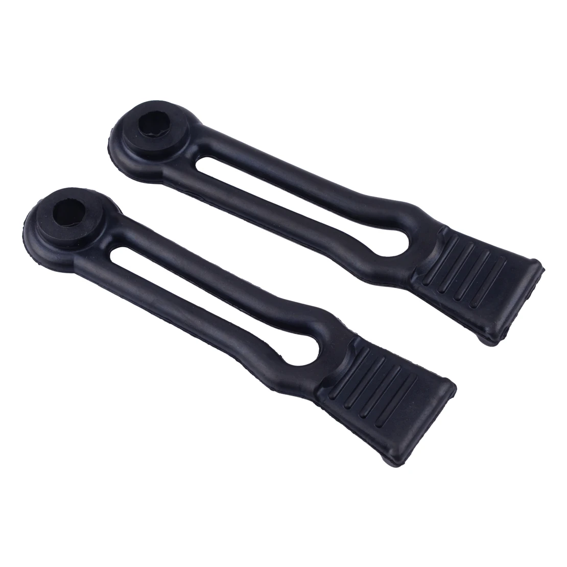 2pcs Rubber Hood Tie Down Strap Latch Band Fit For Yamaha Rhino 450 660 ...