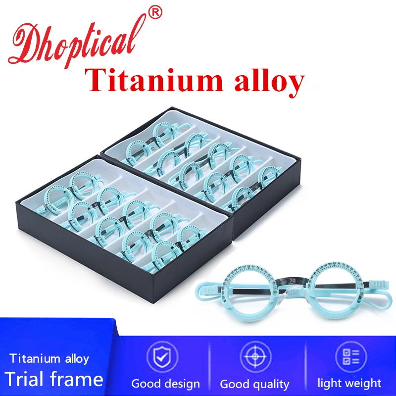 Titanium Alloy Optical Trial Lens Frame | Titanium Alloy Trial Frame ...