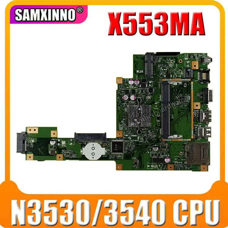 X553MA Motherboard REV2.0 N3530/3540 CPU For Asus X553MA x503m f553ma ...
