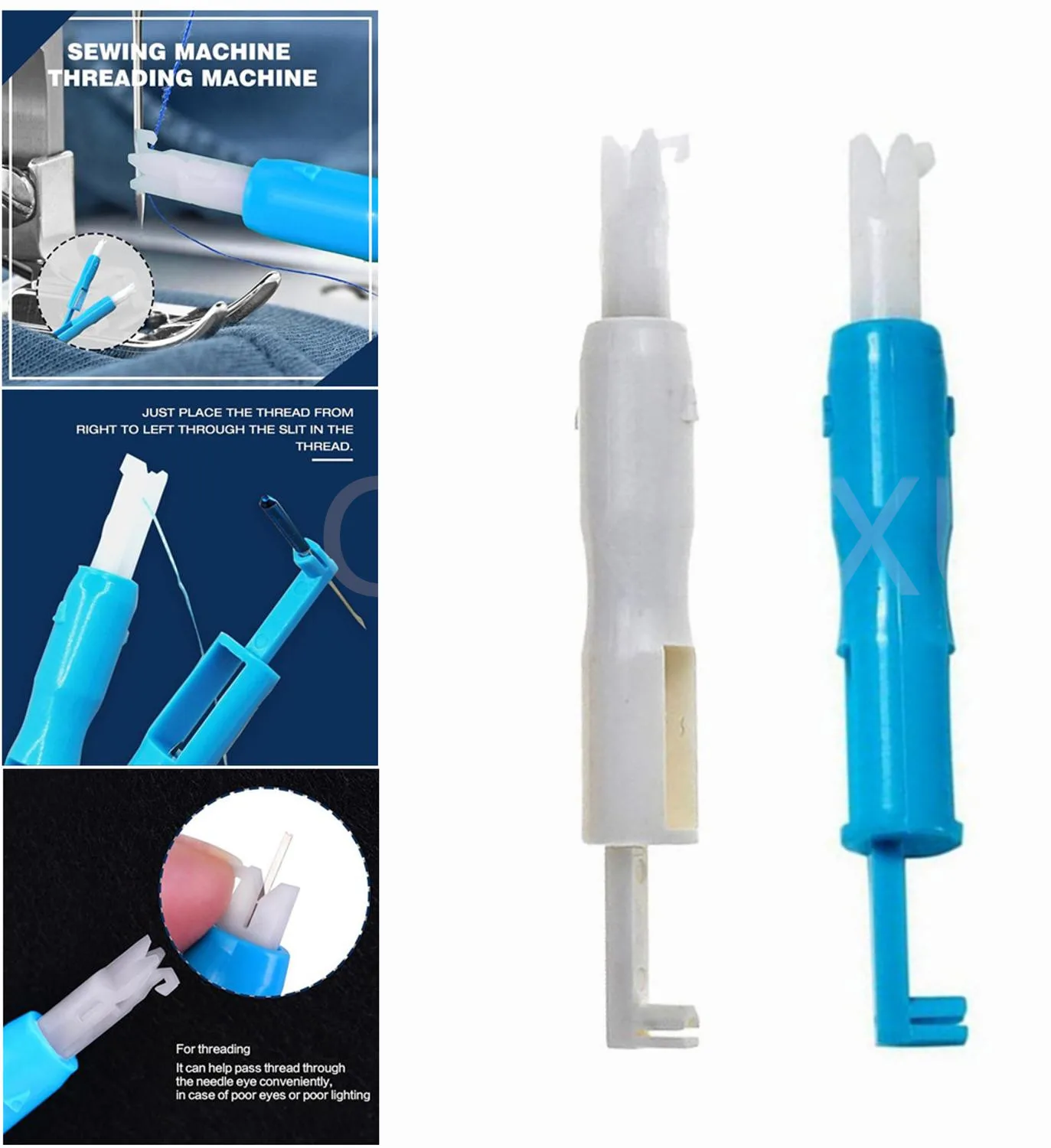 1pc Threader Sewing Tools Accessory White Automatic Sewing Machine ...