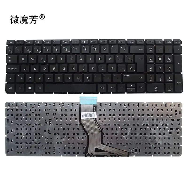 SP Laptop Keyboard for HP pavilion 15-AU 15-AB 15-AQ 15-AW 15-BK 15-BC ...