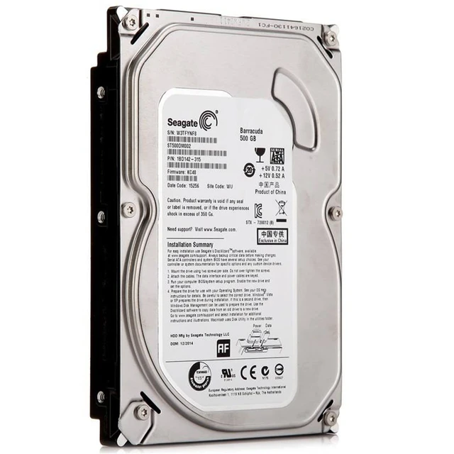 External Hard Drive Seagate 500gb