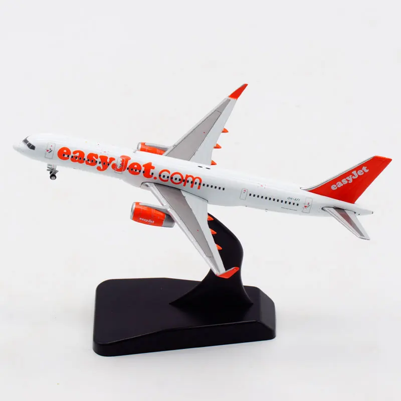 Diecast 1:400 Scale British EasyJet B757-200 OH-AFI Alloy Airplane ...