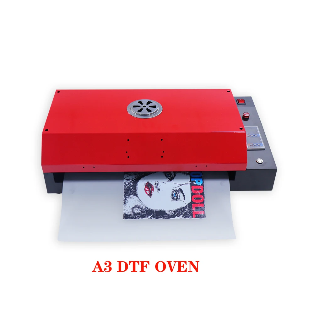 A3 DTF Film Oven Heat Press Transfer PET Film Printer DTF Oven With Temperature Control Alarm ...