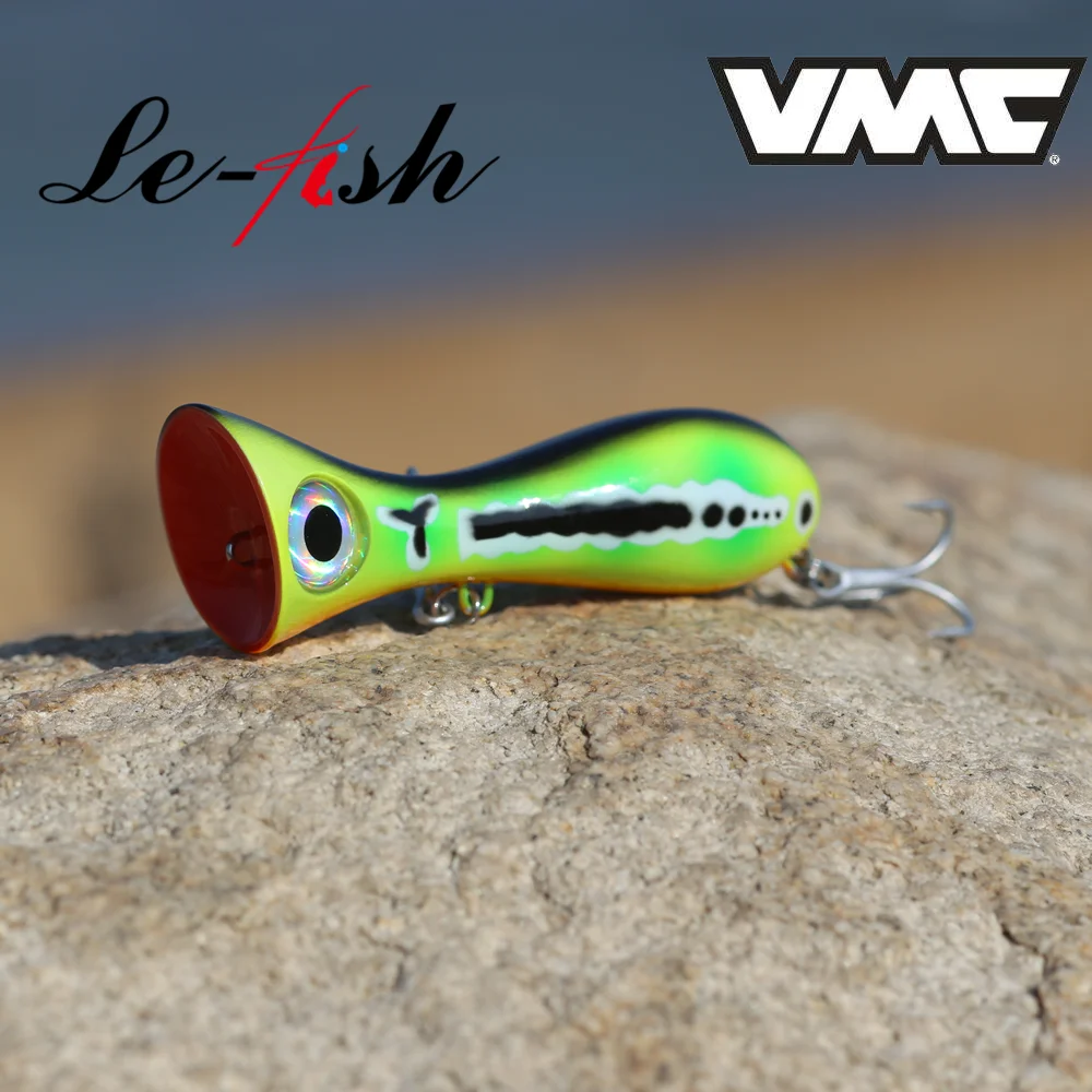 Le fish Big Game Lure 97mm 33g New Popper Fishing Lures Top Water Hard ...
