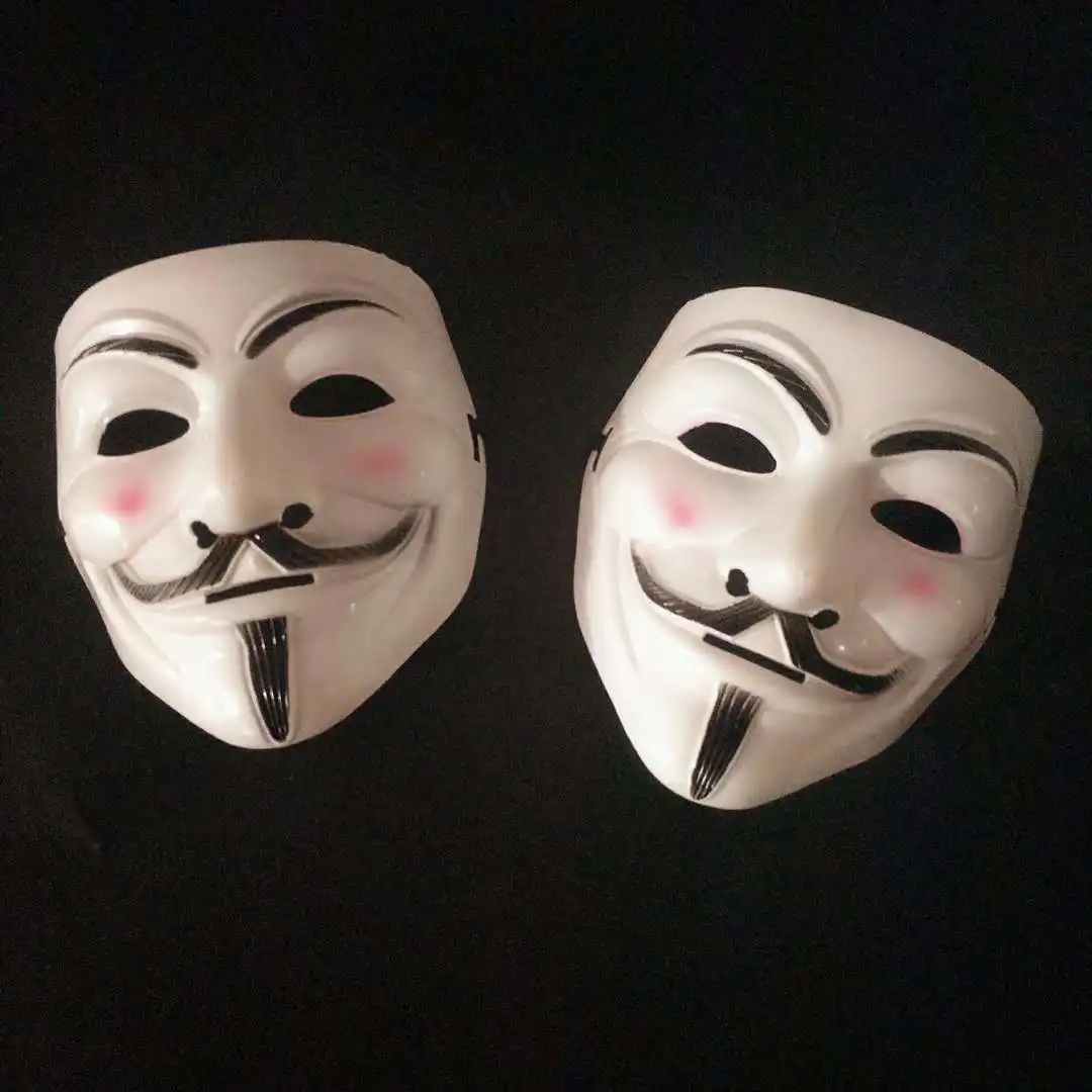 Anonymous V for Vendetta Guy Fawkes Cosplay Mask For Men And Women ...