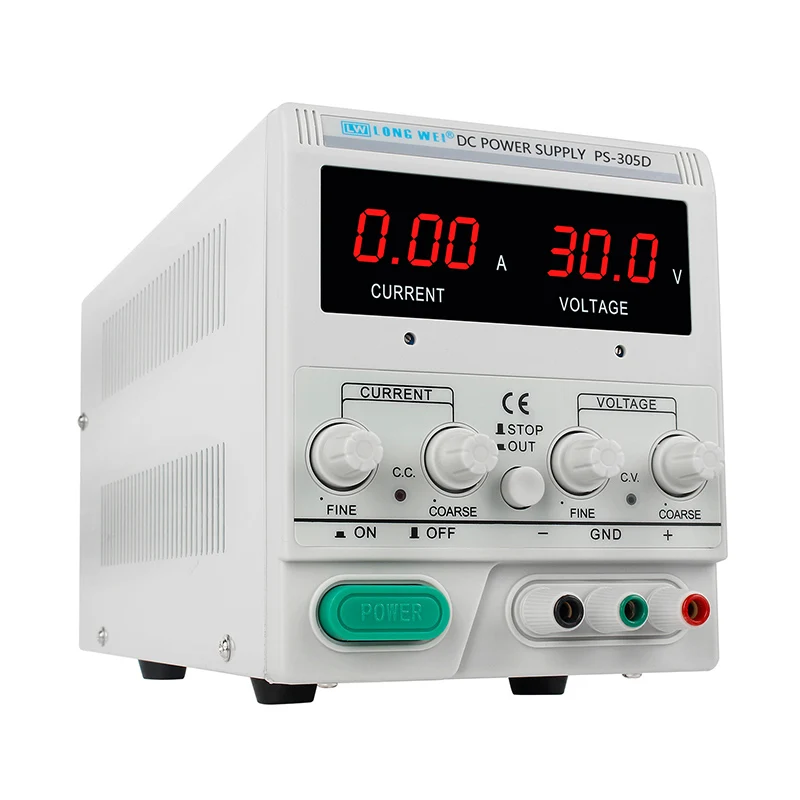 Longwei Ps-305d 30v 5a Linear Dc Power Source Mini Bench Lab Power ...