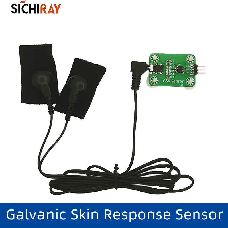 GSR-Galvanic-Skin-Response-Module-Current-Sensor-Kit-Measurable-Conductivity-Biosensor-Arduino ...