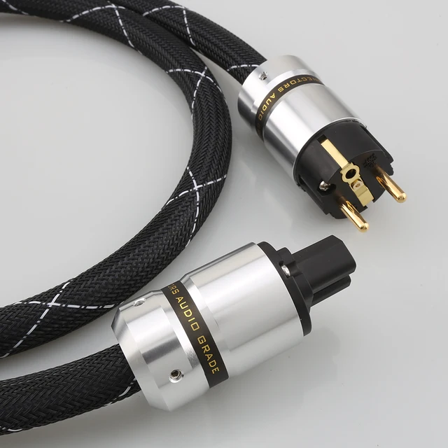 Imac Power Cord Europe HIFI US/EU AC Power Cable With SCHUKO Plug ...