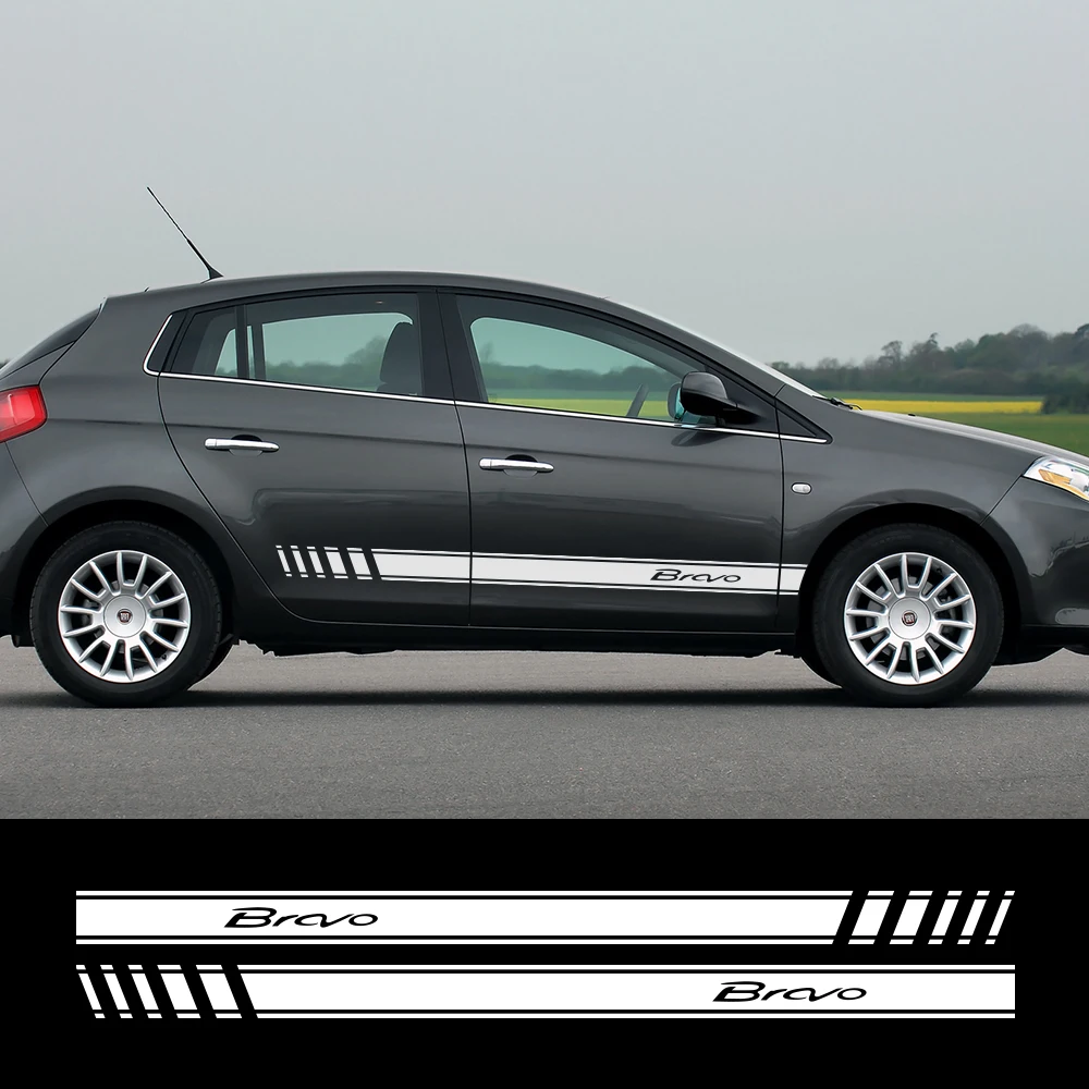 For-Fiat-Bravo-2-1-6-Tuning-Accessories-2PCS-Car-DIY-Sports-Styling ...