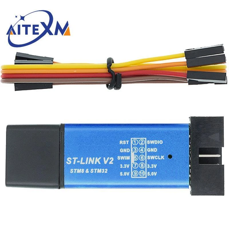 1set St Link Stlink St-link V2 Mini Stm8 Stm32 Simulator Download ...