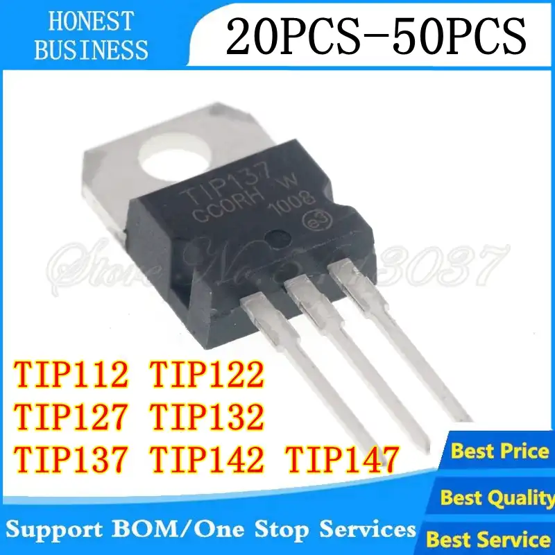 Tip122 darlington transistor amplifier