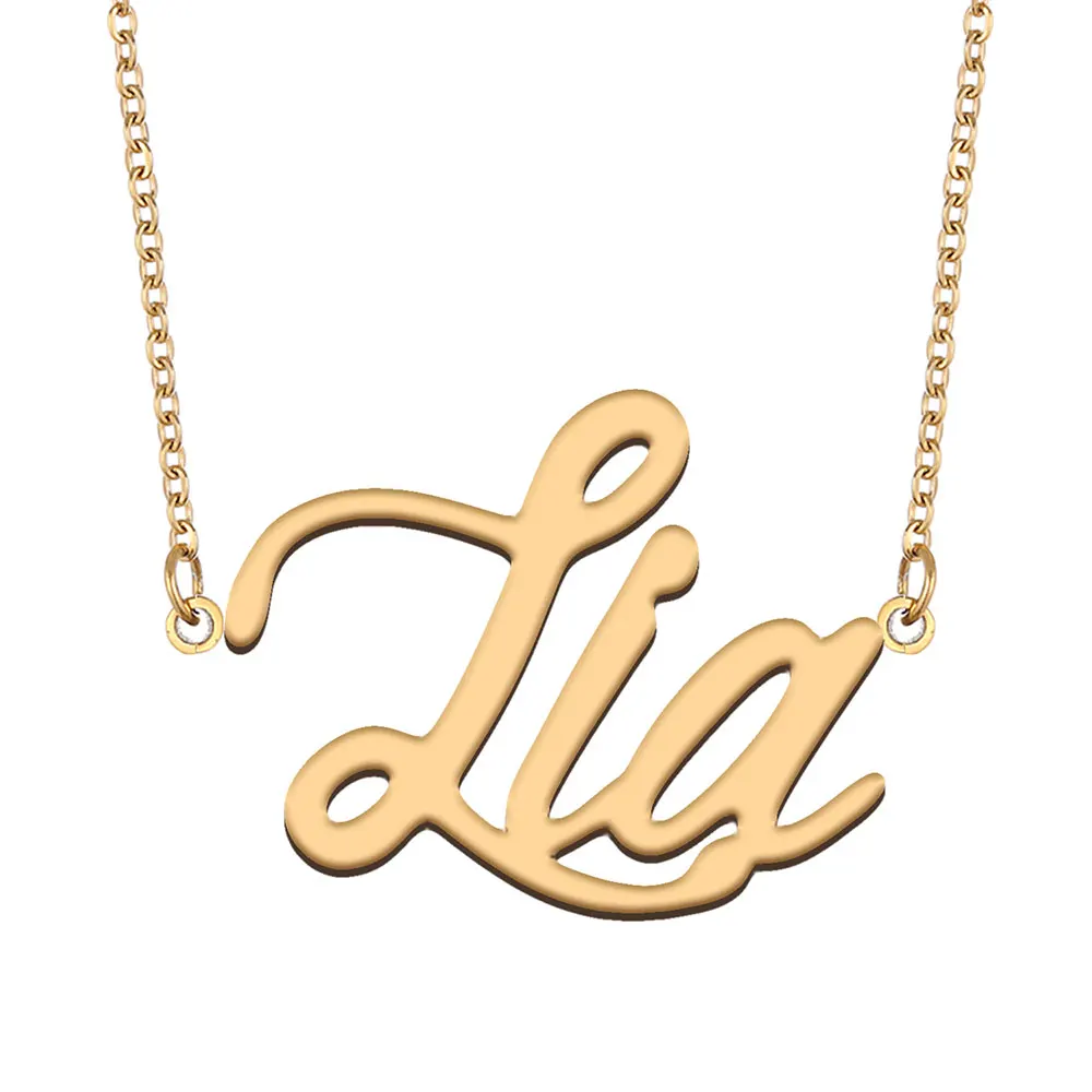 Lia-Name-Necklace-Personalized-Women-Stainless-Steel-Jewelry-Gold ...